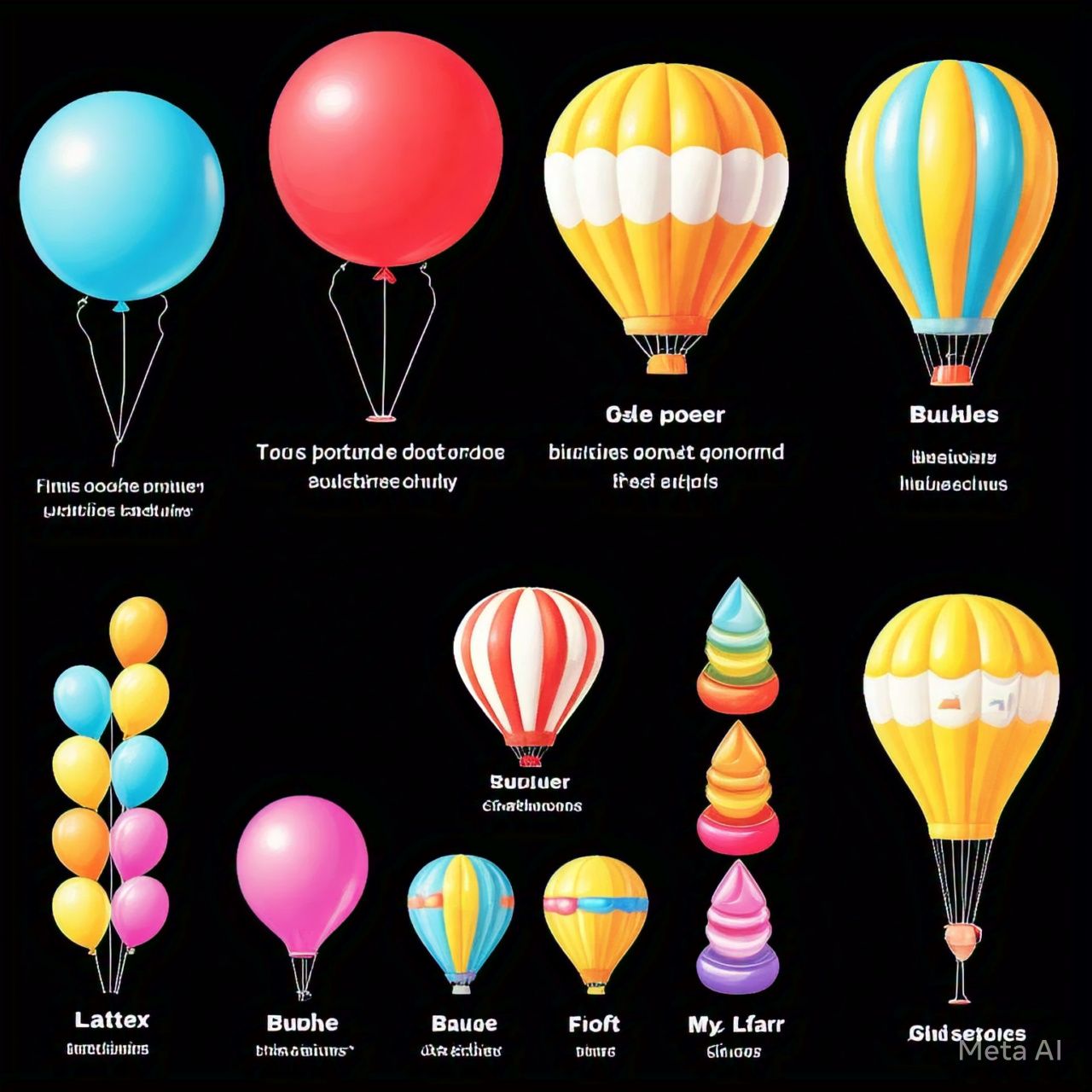 Ultimate Guide to Types of Balloons - Latex, Bubble, Mylar, and Foil ...